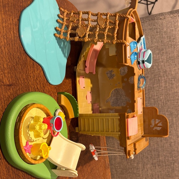 calico critters | Toys | Calico Critters Adventure Ship And Paddling ...